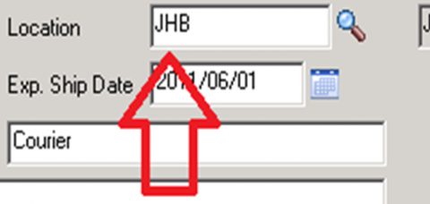 How to enter the PO Number - Skill Centre