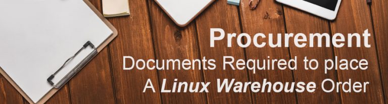 Checklist for Procurement requirements from Sales - Linux Warehouse ...