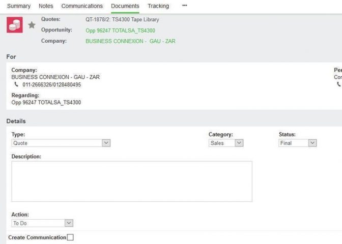 1. Manual Quote Process - Skill Centre