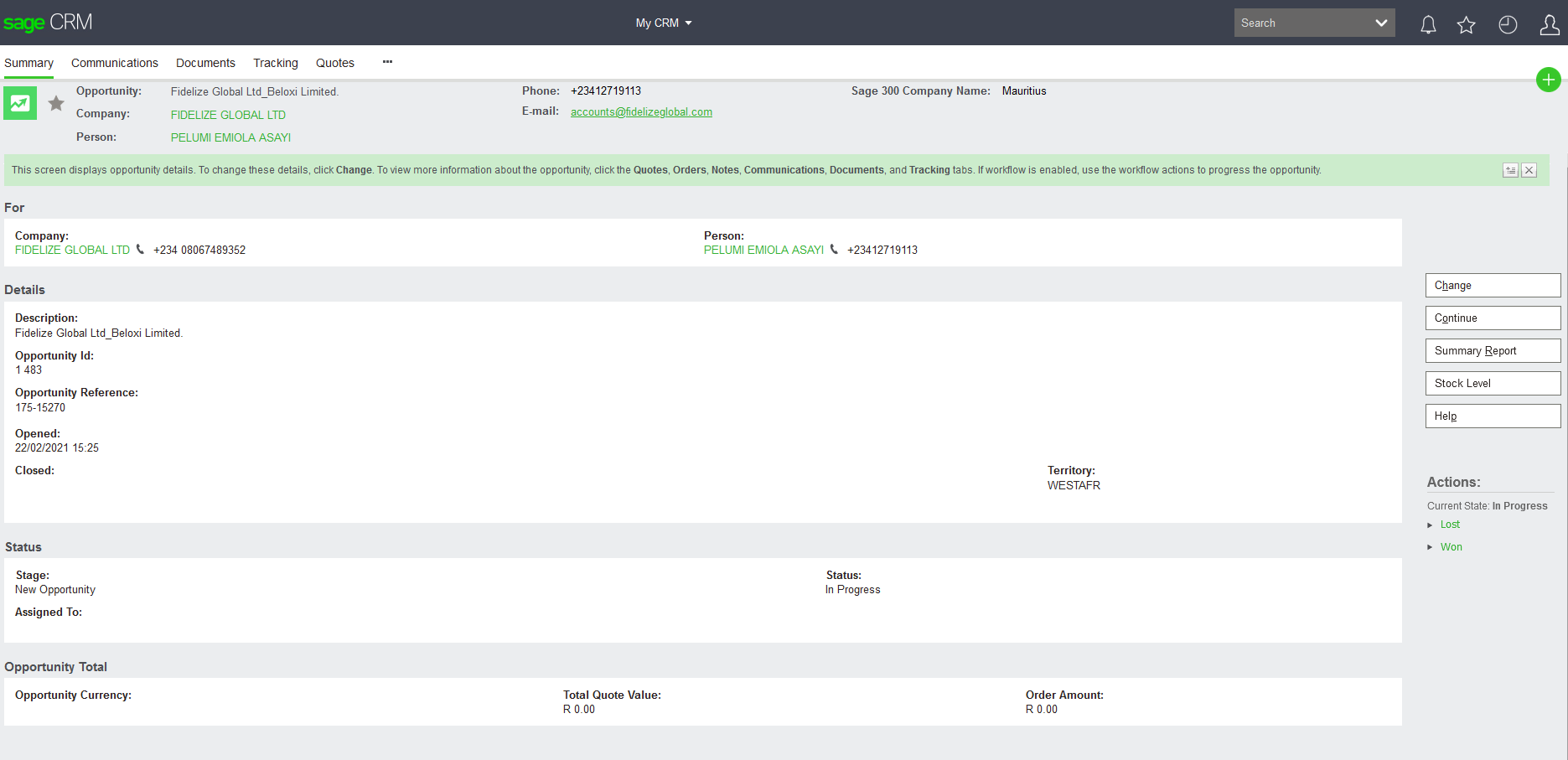 1. Oracle - How to create a Quote - Skill Centre