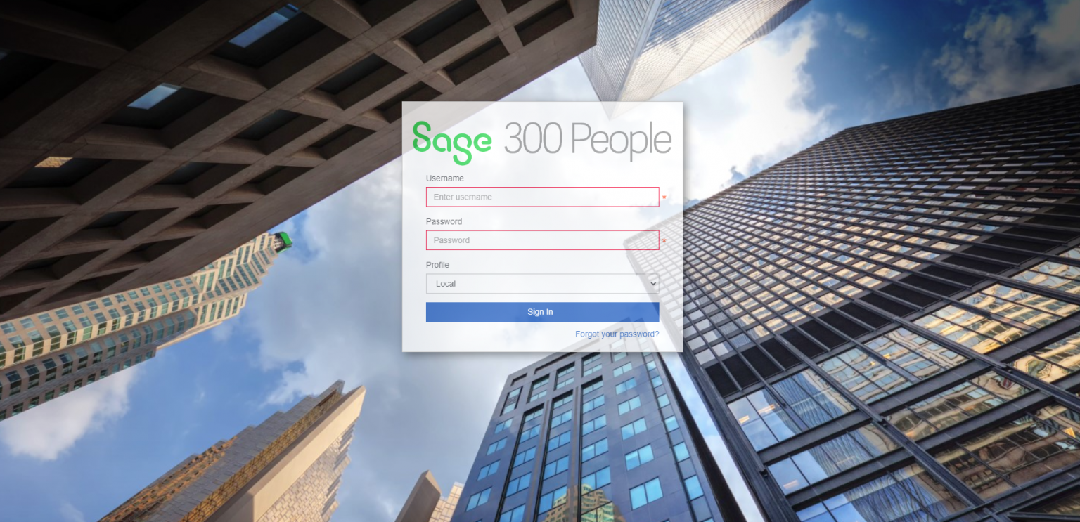 Sage 300 ESS Manual - Skill Centre