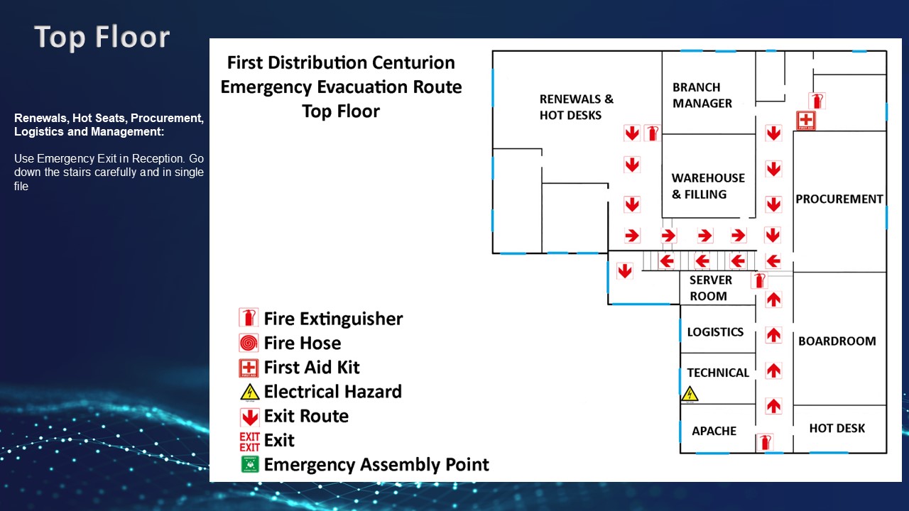 Centurion FD & EMMC Evacuation – Skill Centre